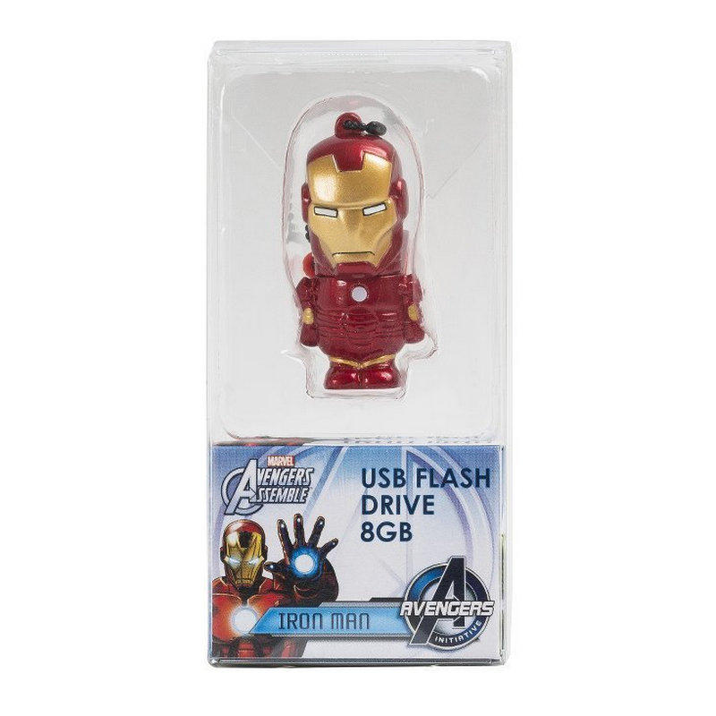 Tribe Iron Man Pen Drive Marvell 8GB USB |PcComponentes