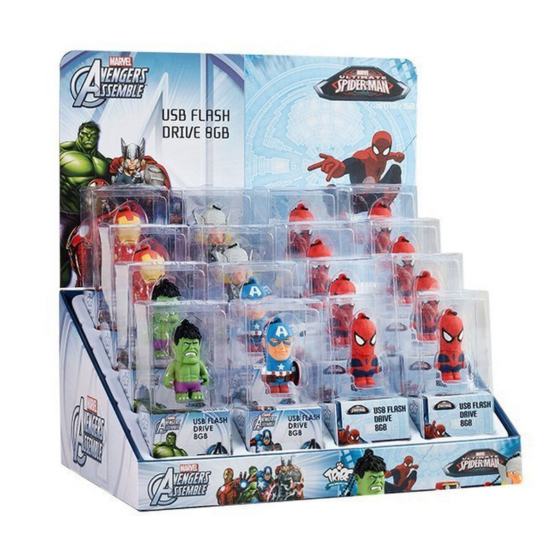 Tribe Iron Man Pen Drive Marvell 8GB USB |PcComponentes