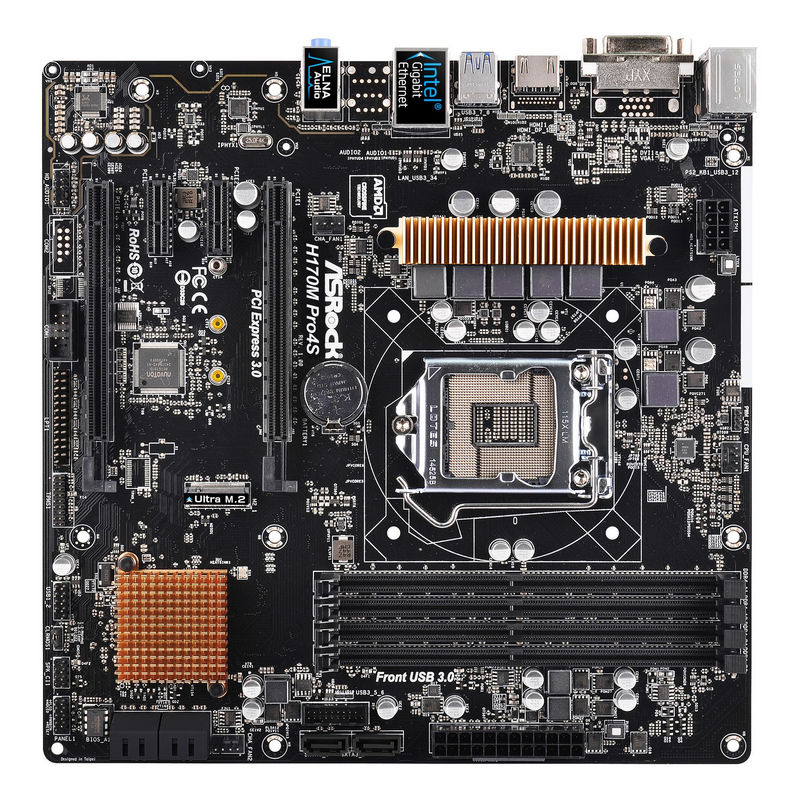 Asrock H170M Pro4S |PcComponentes