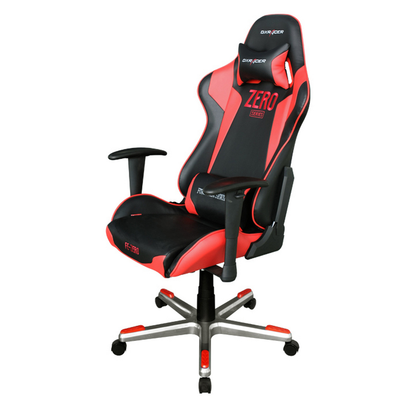DXRacer F-Series OH/FE00/NR/ZERO Silla Gaming Negro/Rojo |PcComponentes