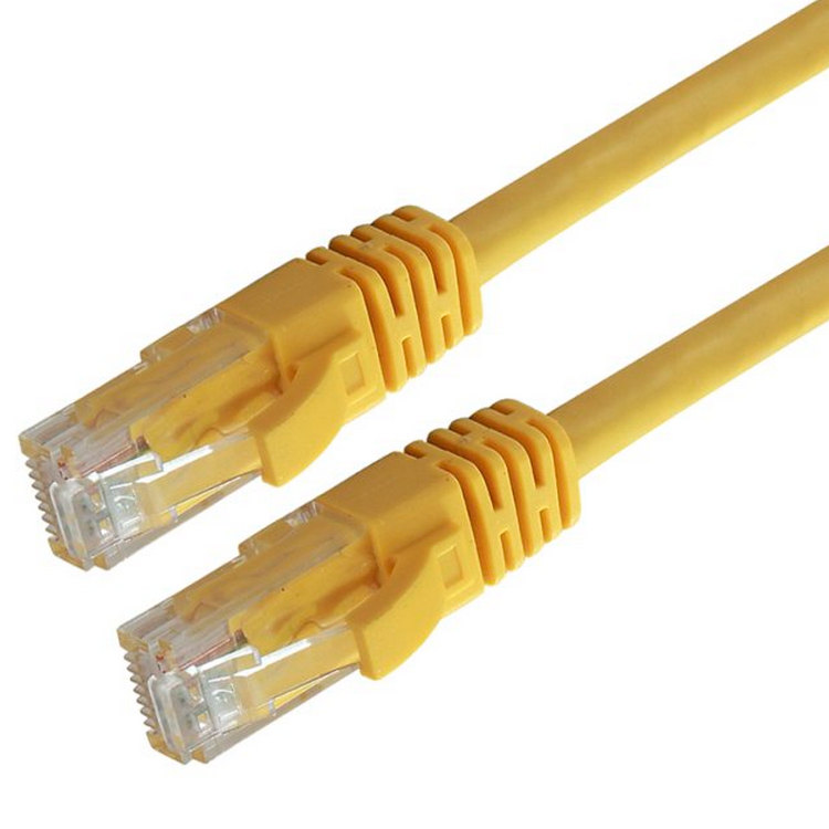 Cable de Red UTP RJ45 Cat 6 30cm Amarillo |PcComponentes