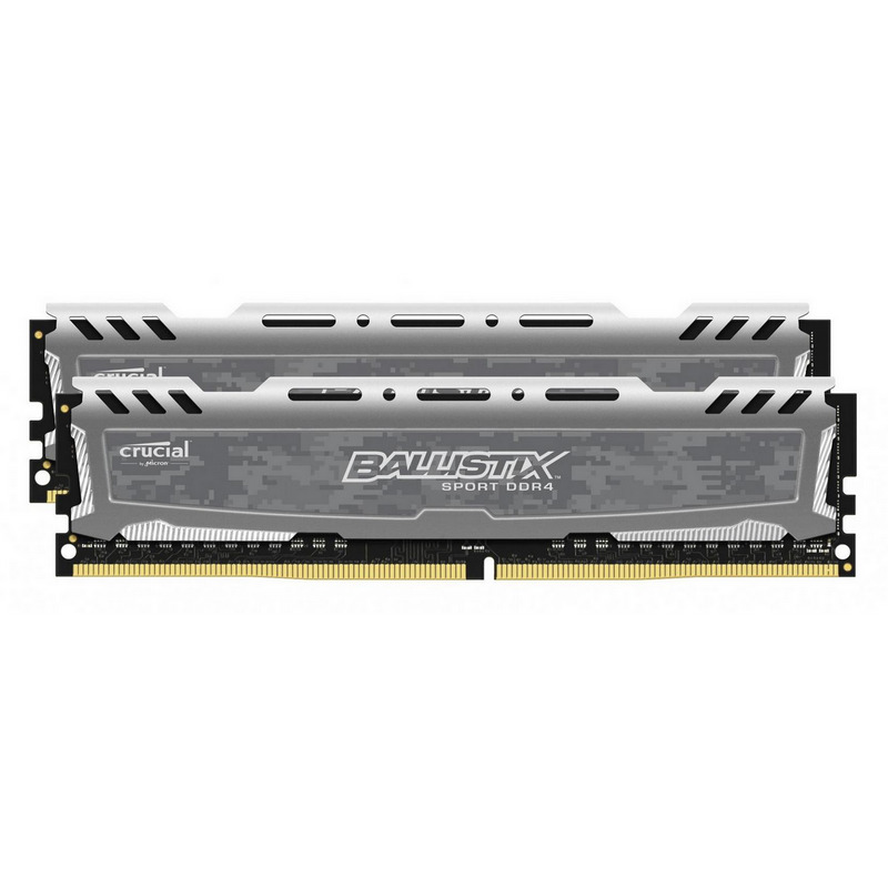 Crucial Ballistix Sport DDR4 2400 PC4-19200 16GB 2x8GB CL16 ...
