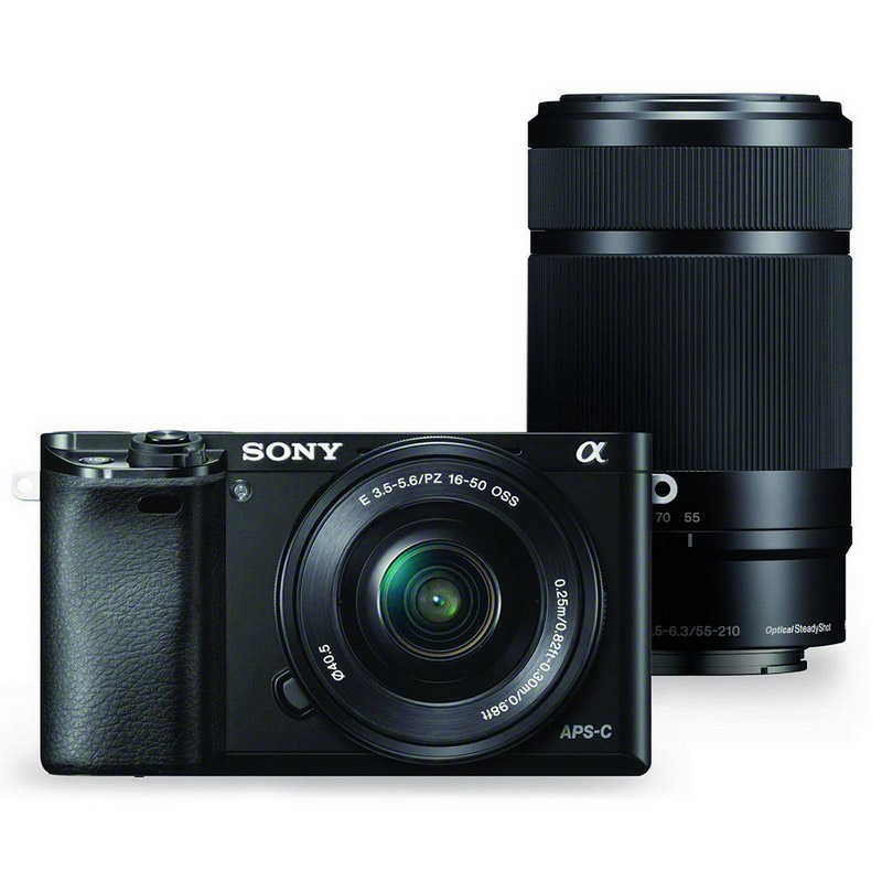 Sony Alpha a6000 24MP + 16-50 + 55-210mm