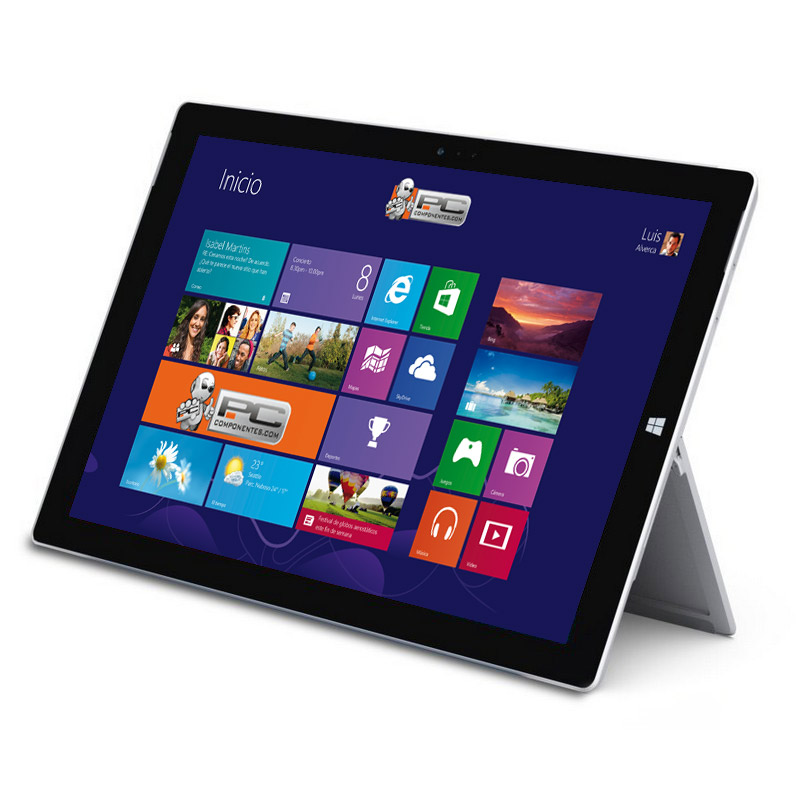 Microsoft Surface 3 LTE Atom X7 Z8700/4GB/64GB SSD/10.8" Táctil ...