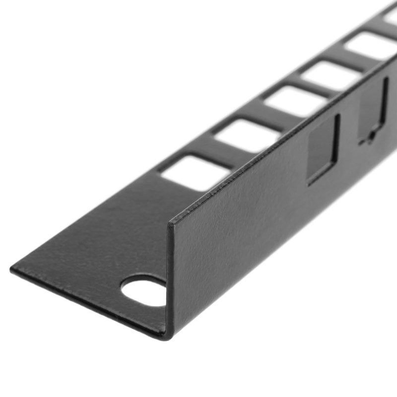 RackMatic Perfil Rack 19" 4U Negro para SOHORack DIY 2 Unidades