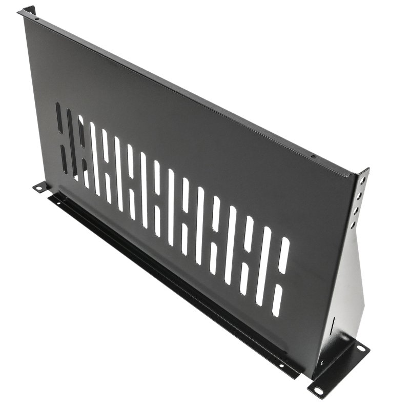 RackMatic Bandeja Rack de Fijación Frontal 2U 305mm Negra ...