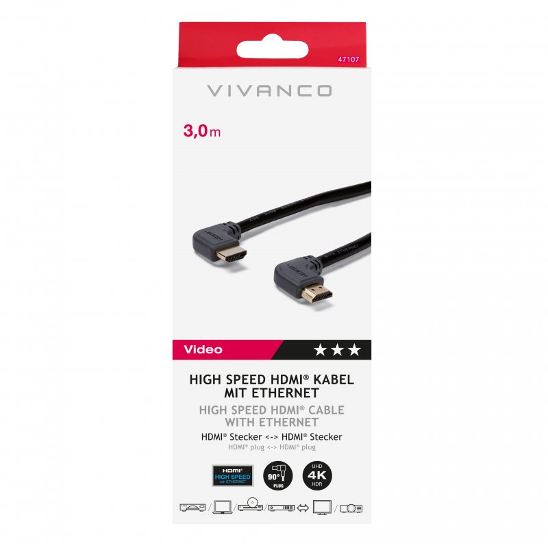 Vivanco Cable HDMI Macho/Macho 3m | PcComponentes.com