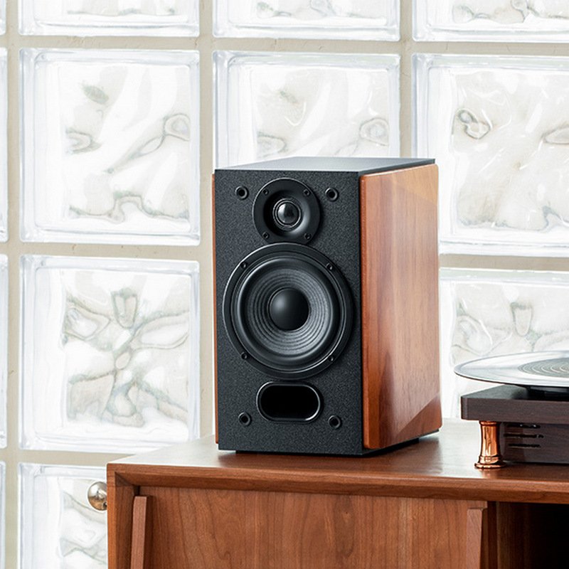 Edifier R1380T Altavoces Activos 2.0 42W RMS Marrones | PcComponentes.com