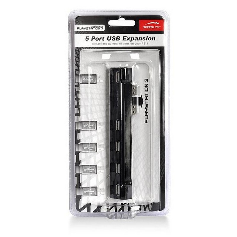 Speedlink Xpand Puerto Expansión 5 USB para PS3 |PcComponentes