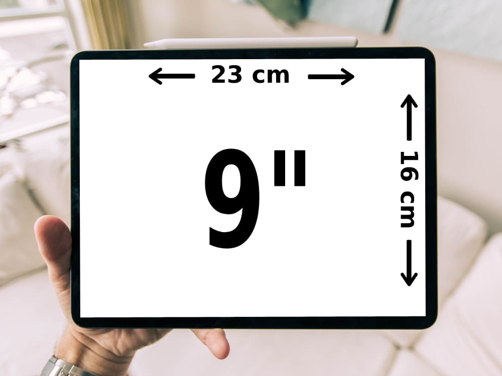  Cu nto Mide Una Tablet De 9 Pulgadas Blog PcComponentes