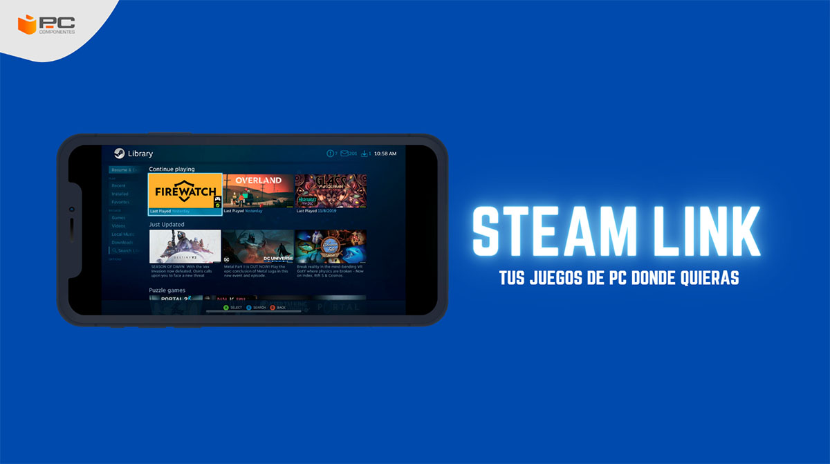 Steam Link: qué es y por qué jugar en consolas a juegos de PC | Blog ...